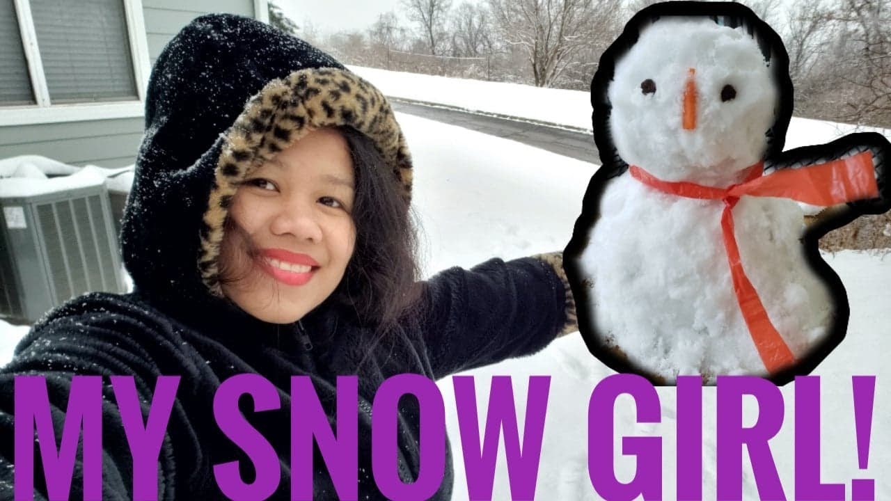 Making Snow Girl - YouTube