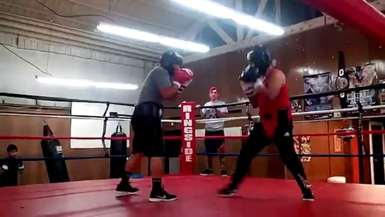 My First Boxing Spar - YouTube