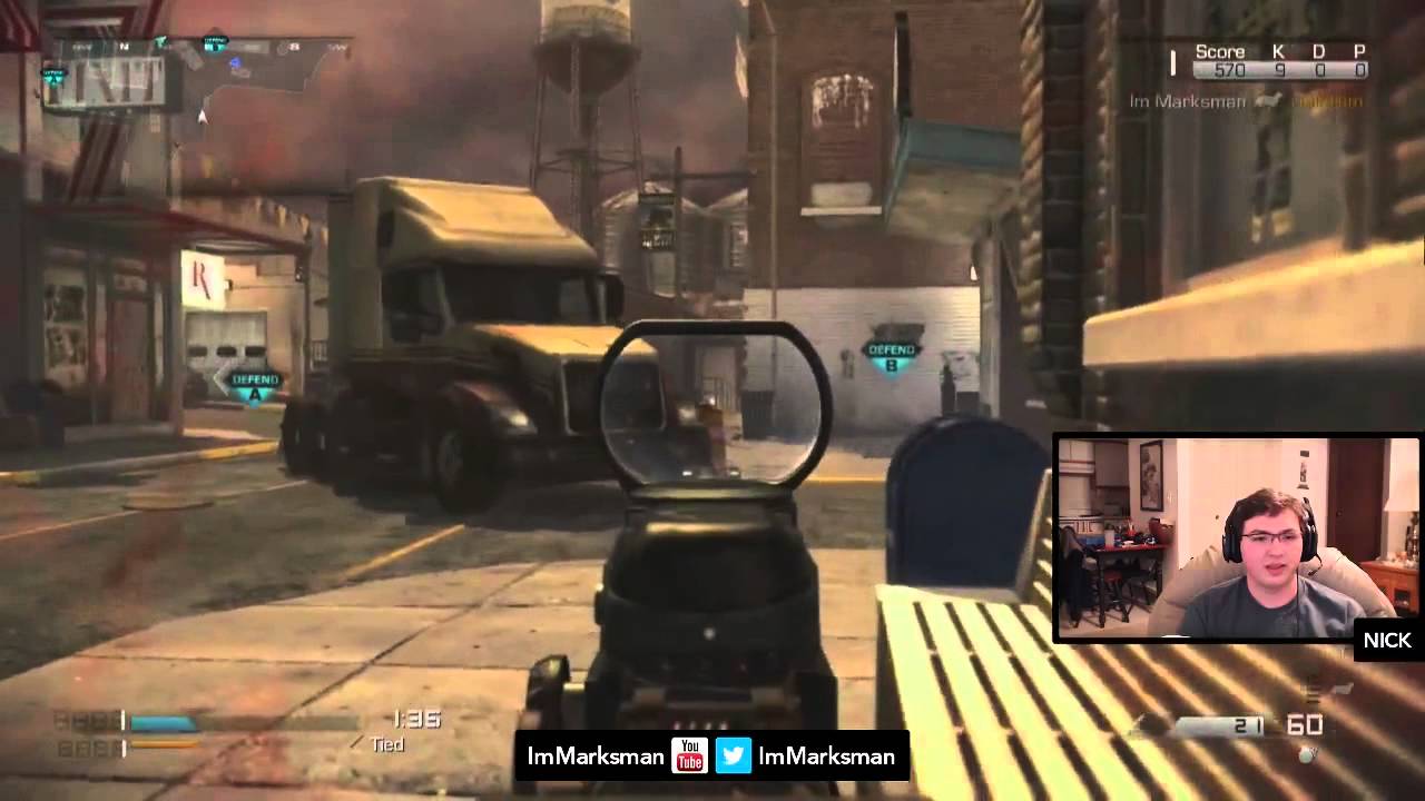 Ghosts SnD 19-0 Tryhards vs Tryhards - YouTube