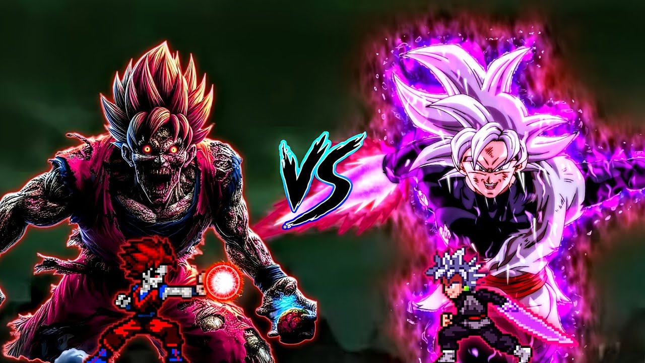 Goku Terror Final V2 OP (New) VS Goku Black MUI V2 OP in Mugen - YouTube