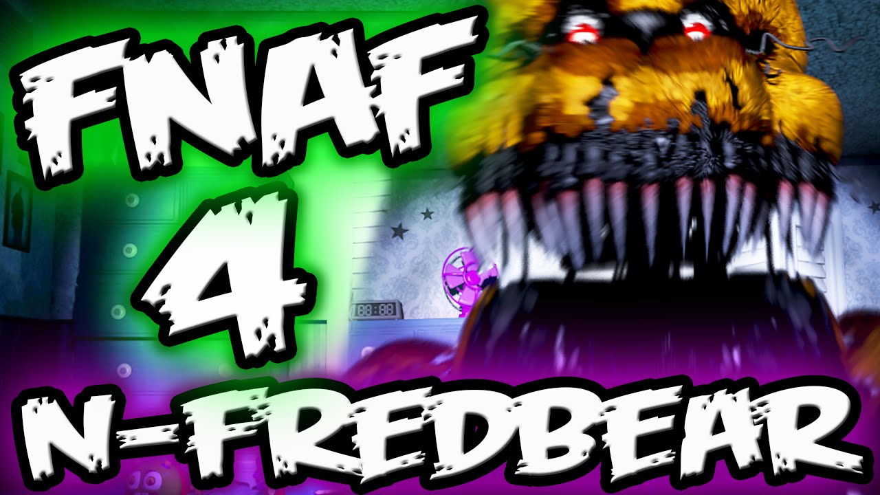 FNAF 4 Nightmare Fredbear SECRET || FNAF 4 Gmod Five Nights at Freddy's ...