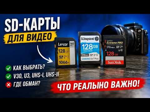 Правда про SD-карты для фото/видео - бренды, скорость и т.д.
