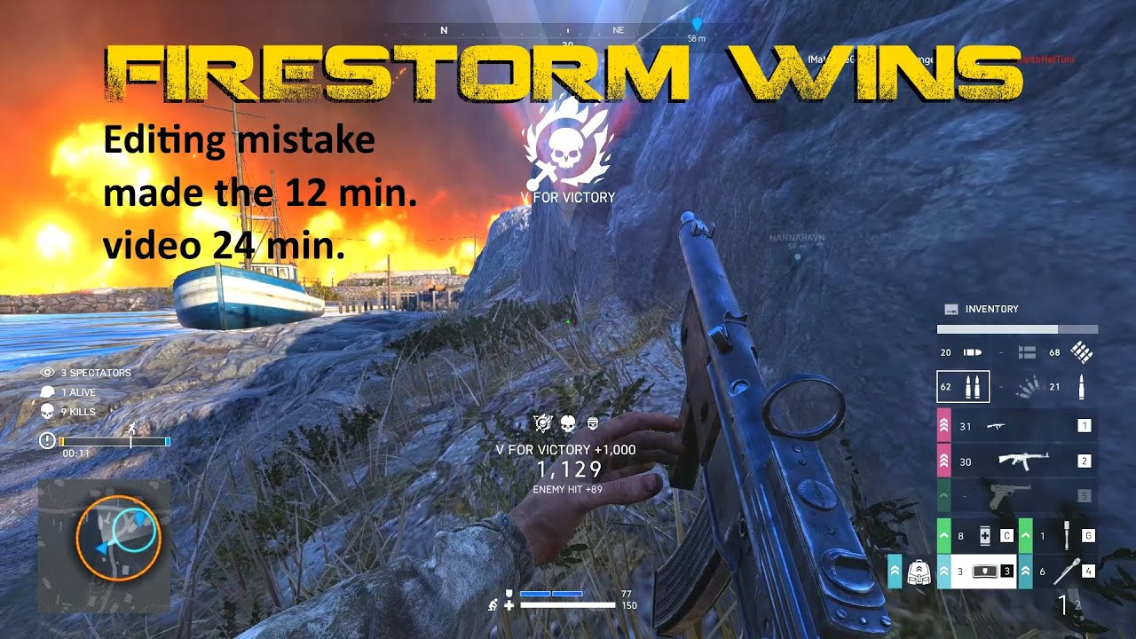 BFV Firestorm | Endgame excitement - YouTube