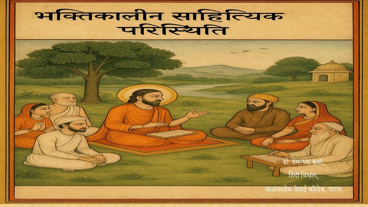 #भक्तिकालीन साहित्यिक परिस्थिति #bhakti kalin sahityik priisthiti # ...