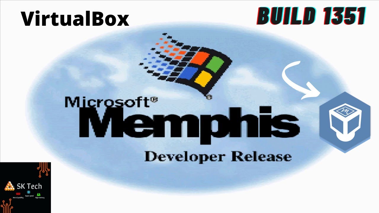 How to install Windows Memphis Build 1351 on VirtualBox - YouTube