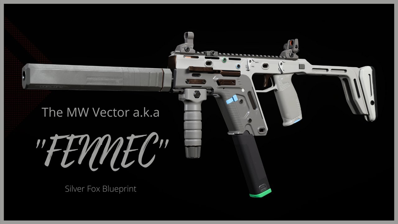 Modern Warfare: Vector/Fennec Silver Fox Blueprint Showcase And ...