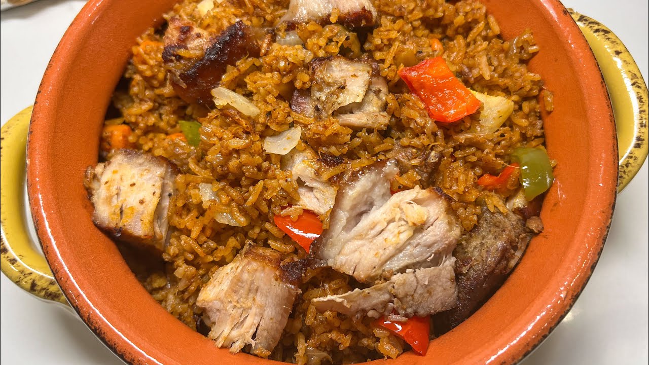 How to Make Delicious Roasted Pork Jollof - Recipe Tips to Make the ...