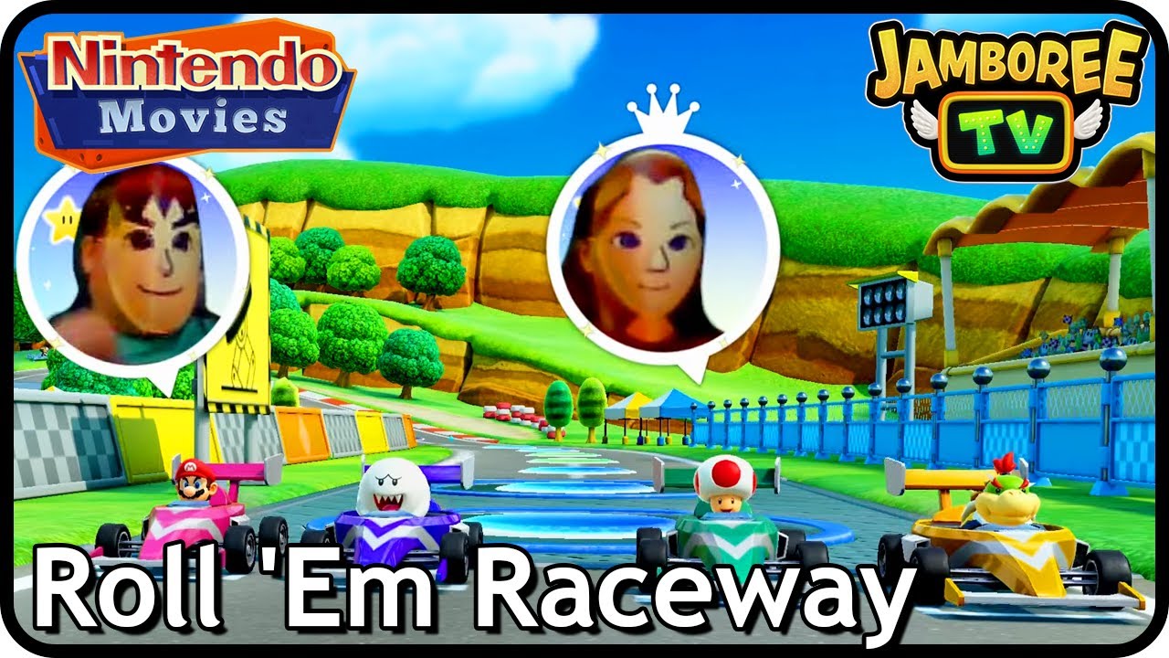 Super Mario Party Jamboree - Frenzy Mode: Roll 'Em Raceway (2 Players ...