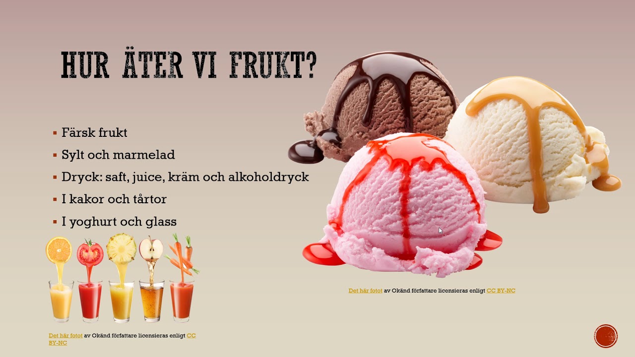 PowerPoint Frukt del 1 - YouTube