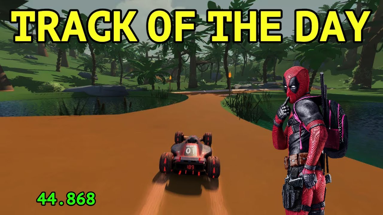 IF DEADPOOL PLAYED TRACKMANIA! (DEADPOOL SKIN) TRACK OF THE DAY! 🥇 14 ...