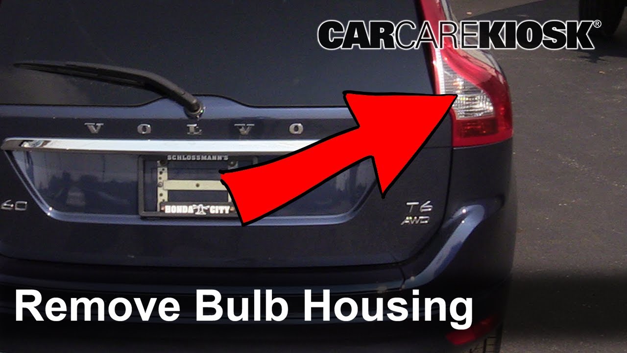 2009-2017 Volvo XC60 Tail Light Housing Removal - YouTube