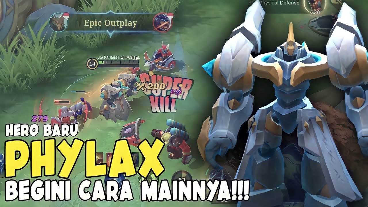 Hero Gratis Phylax, Gameplay dan Build - Mobile Legends Bang Bang - YouTube