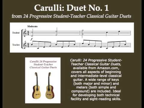 Carulli: Duet No. 1 - YouTube