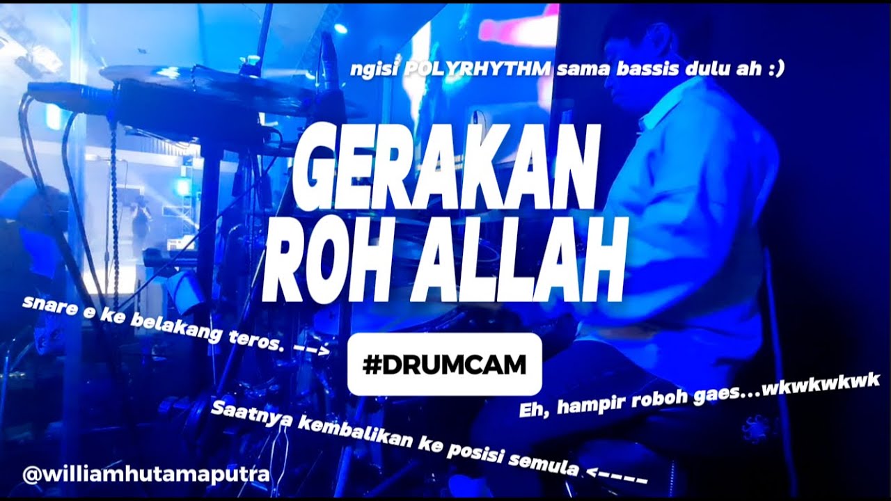 GERAKAN ROH ALLAH - DRUM CAM Chords - Chordify