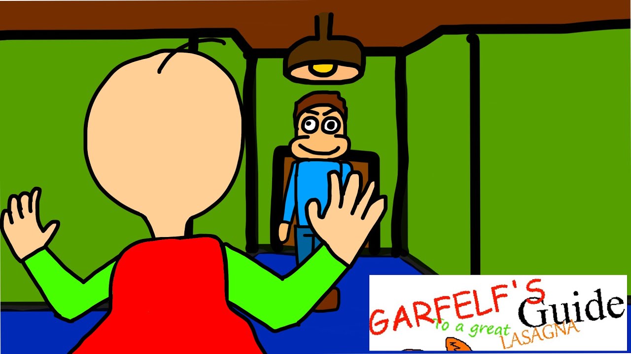 Super Baldi Hero Plays: Garfielf's Guide To A Great Lasagna - YouTube