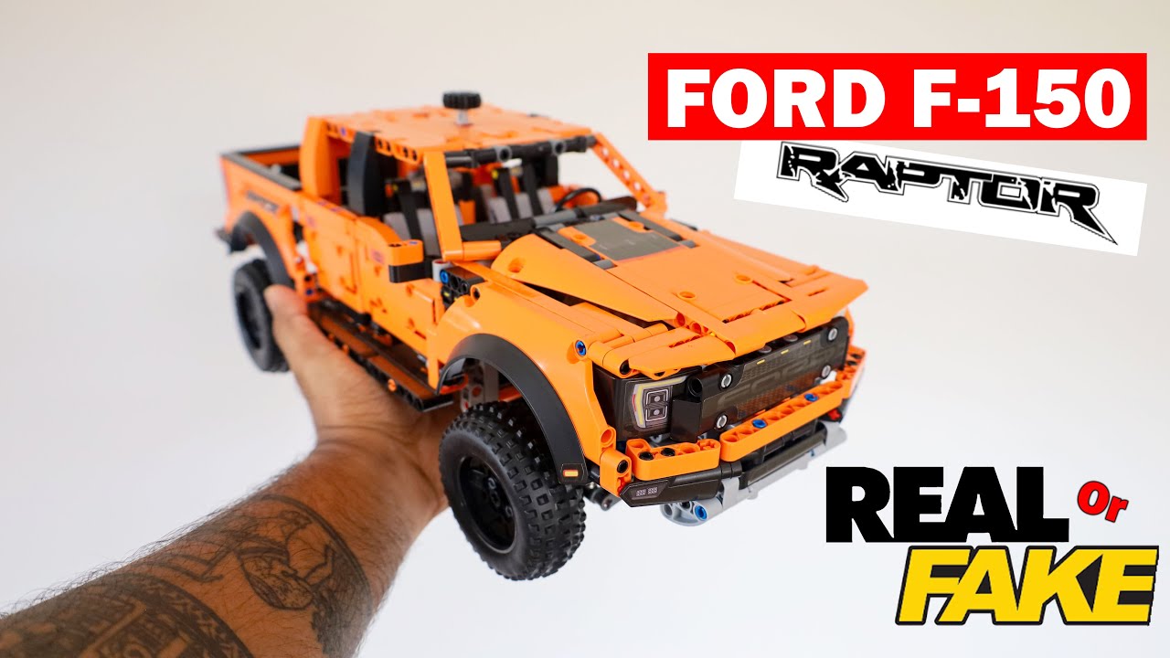 Real vs. Fake LEGO: Ford F-150 Raptor Showdown! 🚗💥 Which One's Worth It ...