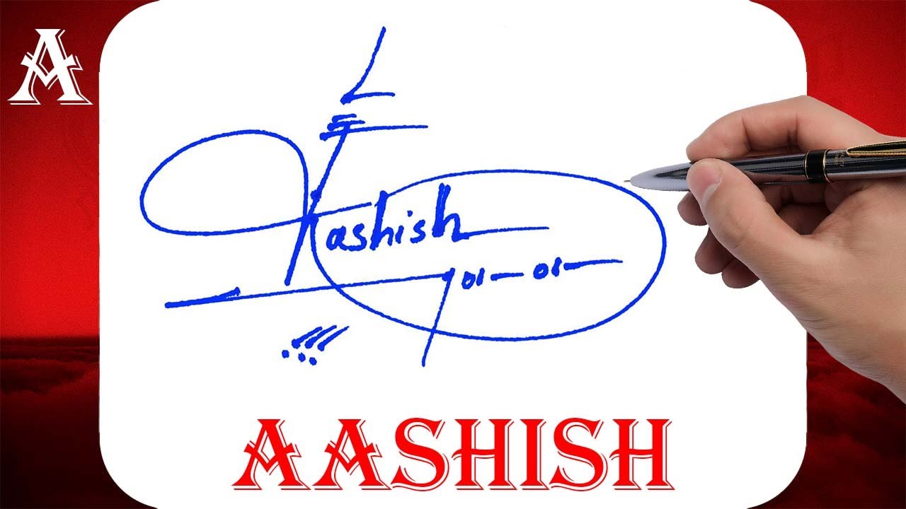 Aashish Name Signature Style | A Signature Style | Signature Style of ...
