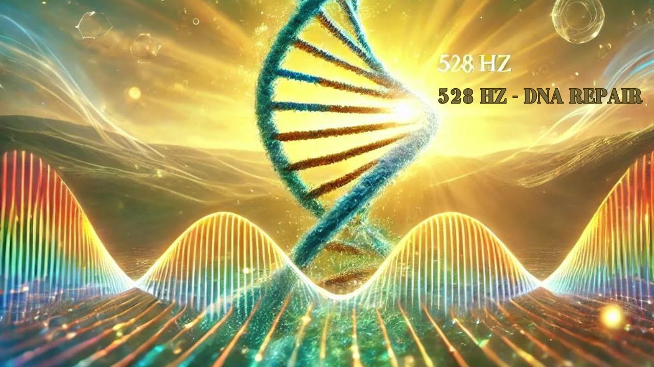 528 Hz Miracle Tone: DNA Repair & Positive Transformation - YouTube