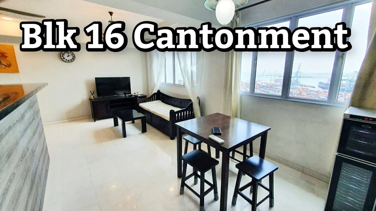 Blk 16 Cantonment , Walk to Outram And Tanjong Pager Mrt !! - YouTube