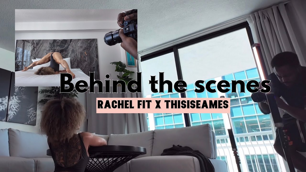 Behind the scenes photoshoot with Eames - YouTube