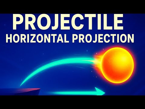 Projectile: Horizontal Projection #projectiles - YouTube