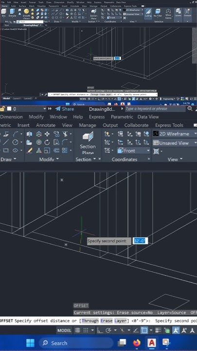how to create complete building 3D molding | in AutoCAD #autocadcivil3d #civil3d #design - YouTube