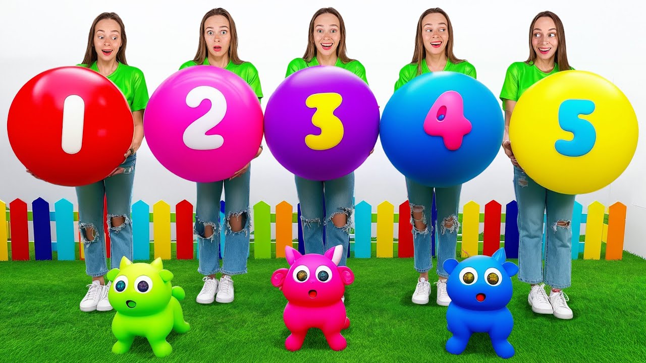 Five Little Babies | Nursery Rhymes & Kids Songs - YouTube