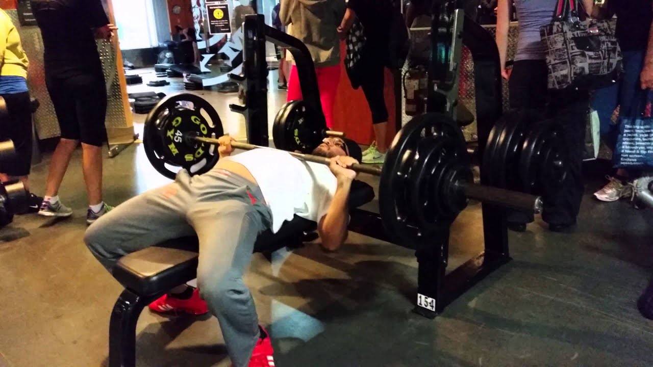 Back-off Bench Session 10-01-14 @ 172.2lbs - Set 1 - YouTube