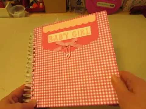 Baby girl smash book - YouTube