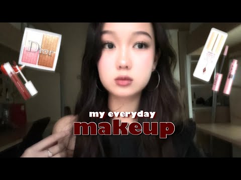 мой ежедневный макияж в 18 лет🍓
