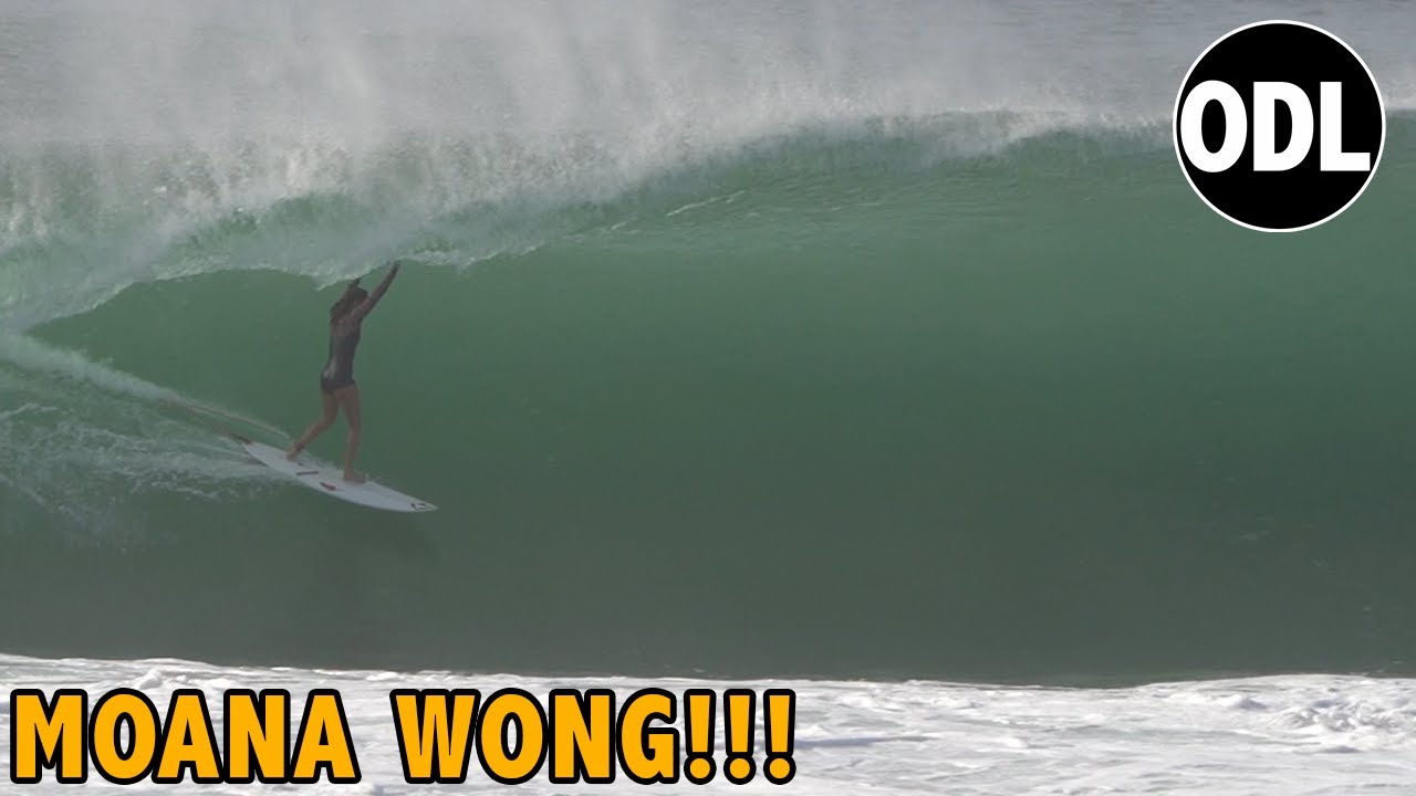 EPIC Evening Pipeline Sesh | Moana Wong Takes Womens Pipe Surfing To ...