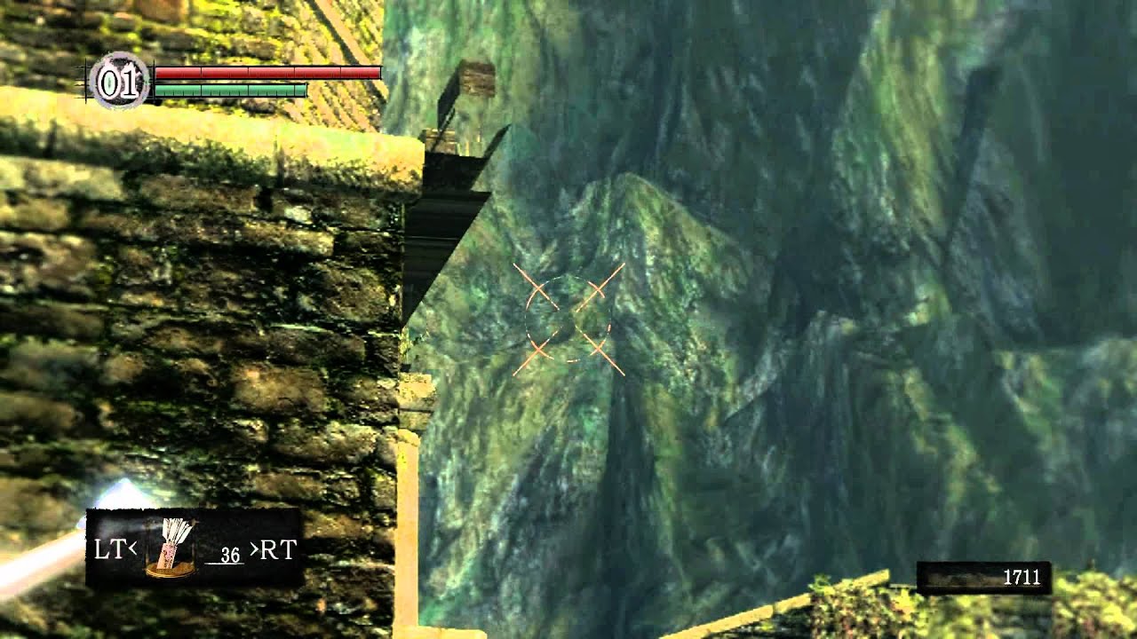 Dark Souls - Hellkite Dragon: How to get the Drake Sword - YouTube