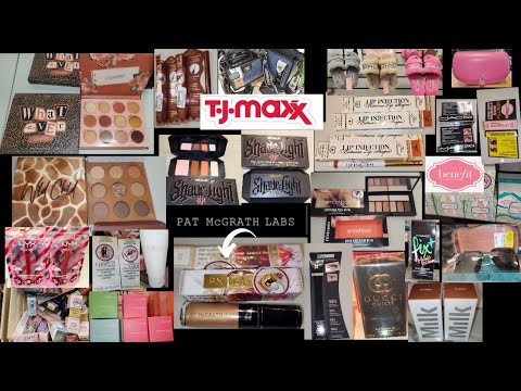NEW STUFF AT TJ MAXX- MAC,TOO FACED, PATMCGRATH,| TJ MAXX SHOP WITH ME ...
