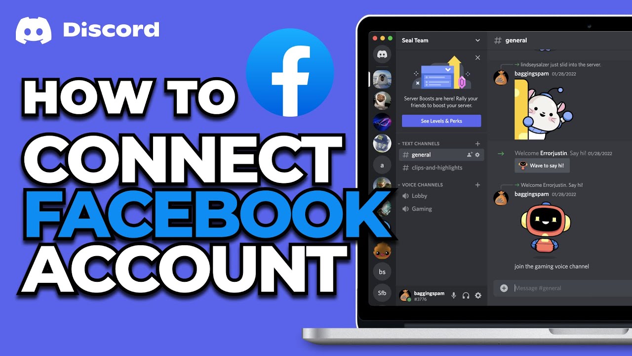 How To Connect Facebook & Discord Account Easy! - YouTube