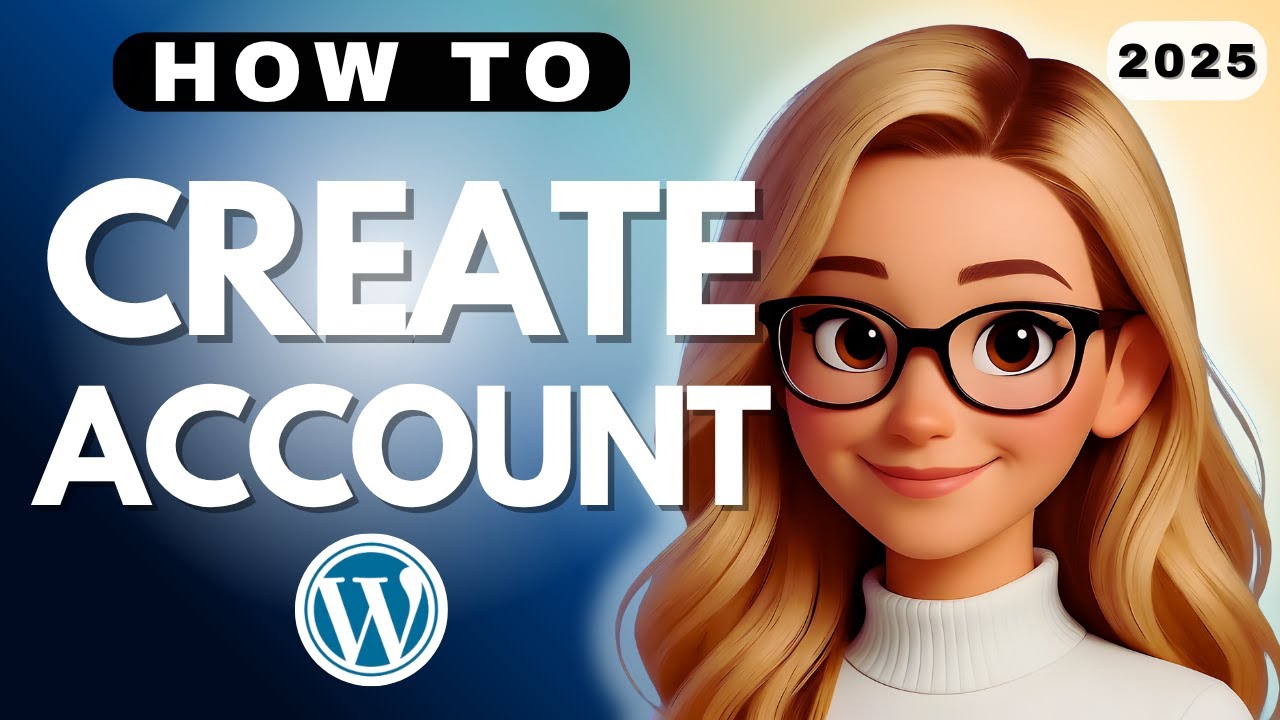 How to Create a WordPress Account - YouTube
