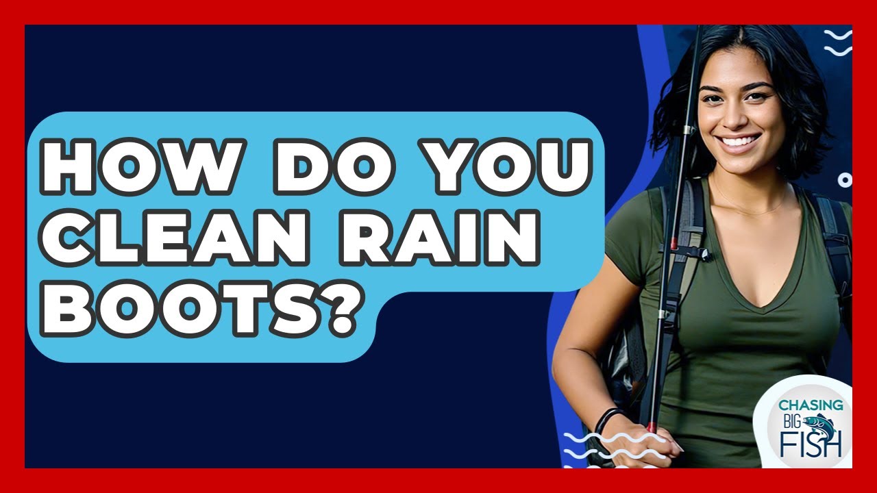 How Do You Clean Rain Boots? - Chasing Big Fish - YouTube