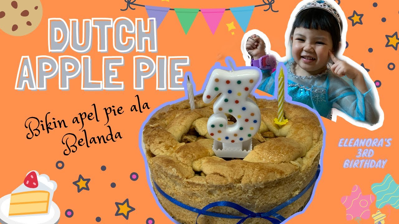 Bikin apple pie crust ala belanda | Dutch Apple Pie - YouTube