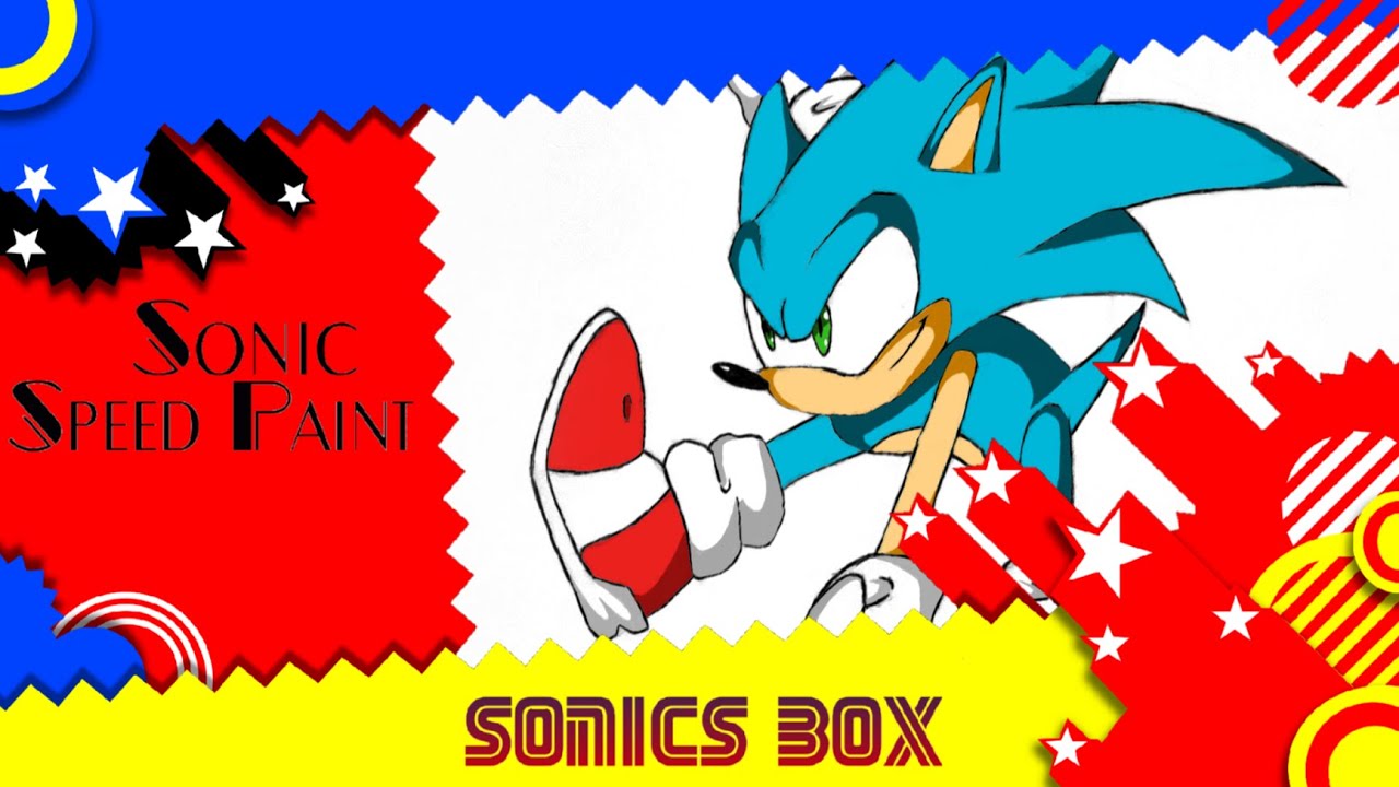 Modern Toei Sonic Speedpaint - YouTube