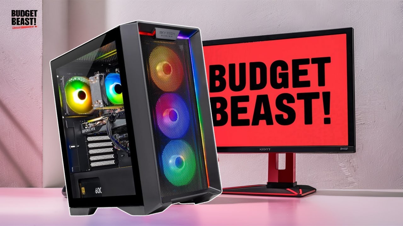 Skytech Nebula Gaming PC⚡i5 13400F + RTX 4060- Pre built Gaming PC ...