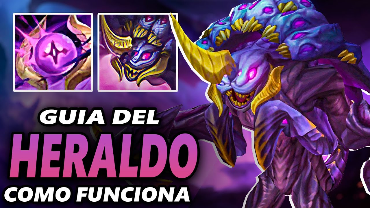 ASI FUNCIONA EL NUEVO HERALDO DE LA GRIETA DE LEAGUE OF LEGENDS | GUIA ...