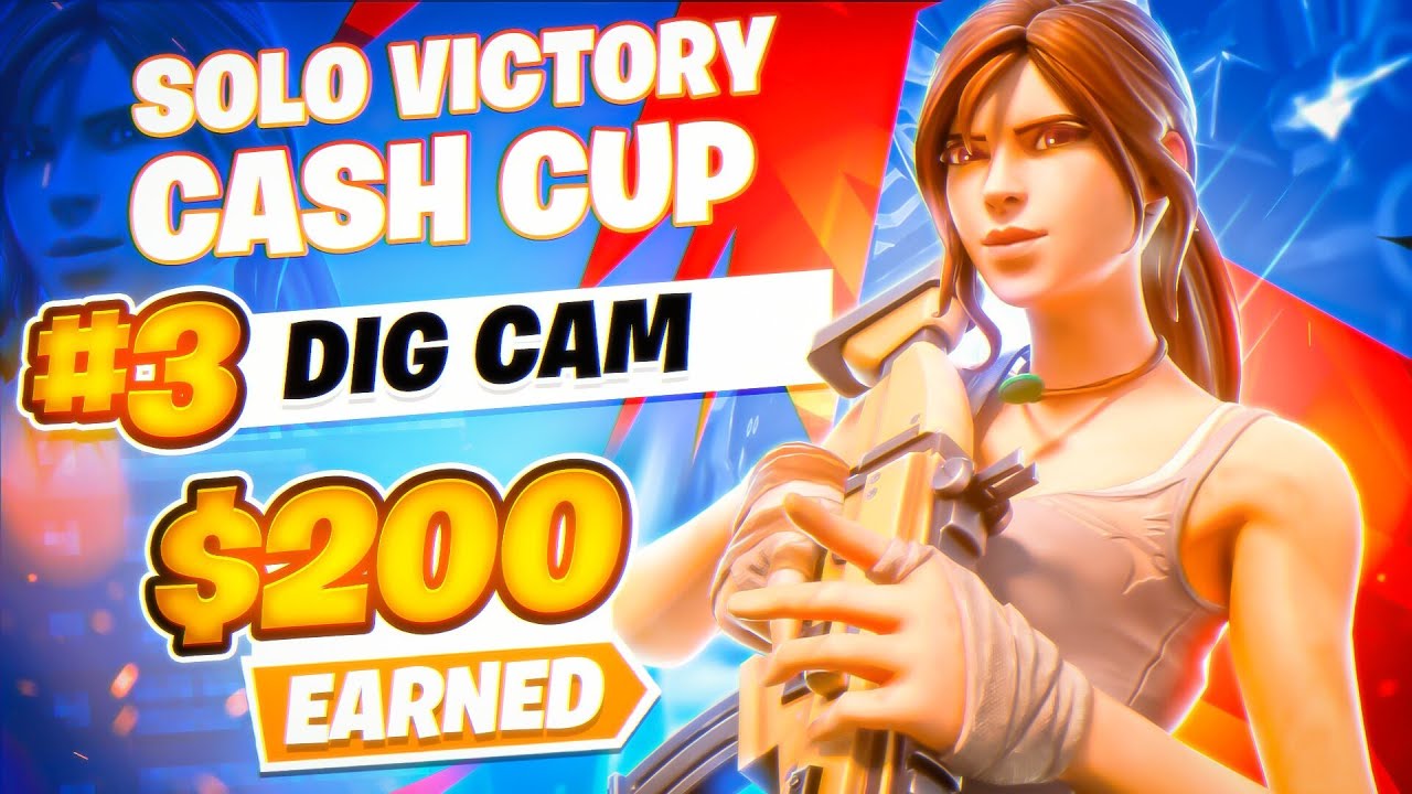 3RD PLACE SOLO VICTORY CASHCUP FINALS 🏆 | CamFN - YouTube