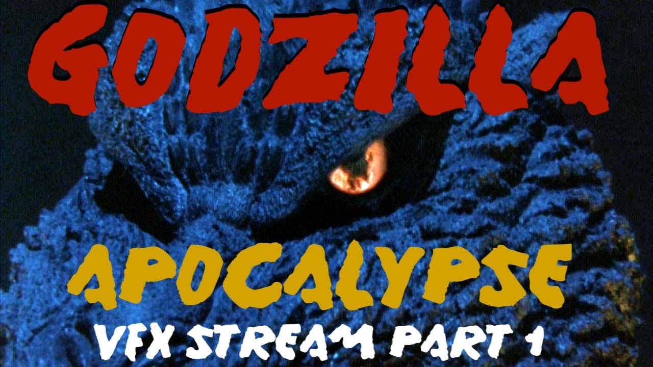 Godzilla Apocalypse VFX Part 1 Livestream 🎬 - YouTube