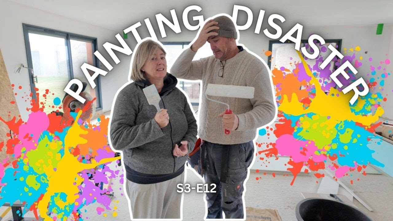 PAINTING DISASTER ON SELF BUILD - YouTube