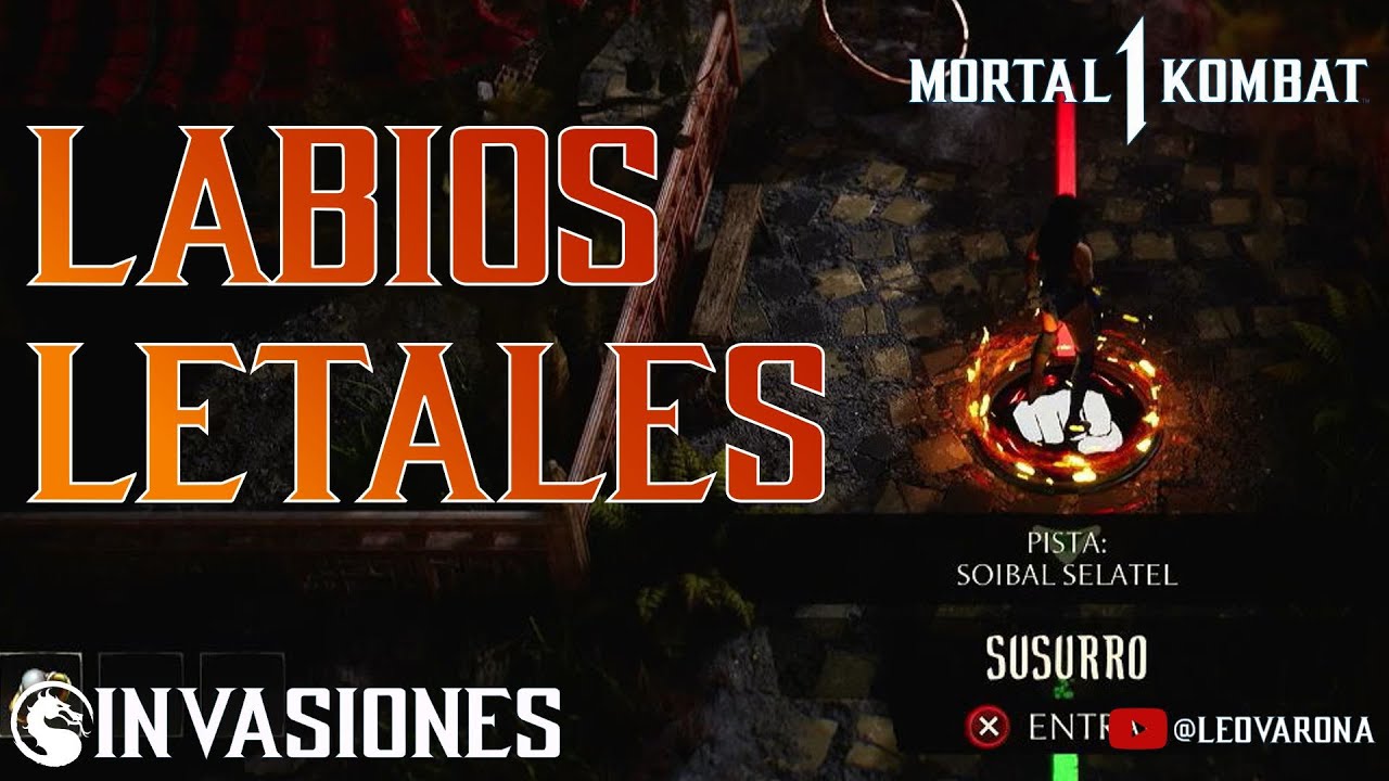 MK 1 – Inv T3 – Templo del Fuego – Pista Labios letales - YouTube
