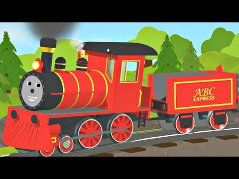 İngilizce ALFABE. Tren Shawn ile eğitici çocuk videoları