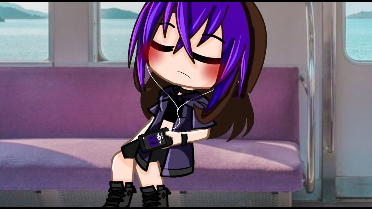 Music on the train 🎧🎶 | gacha meme/trend 💚 - YouTube