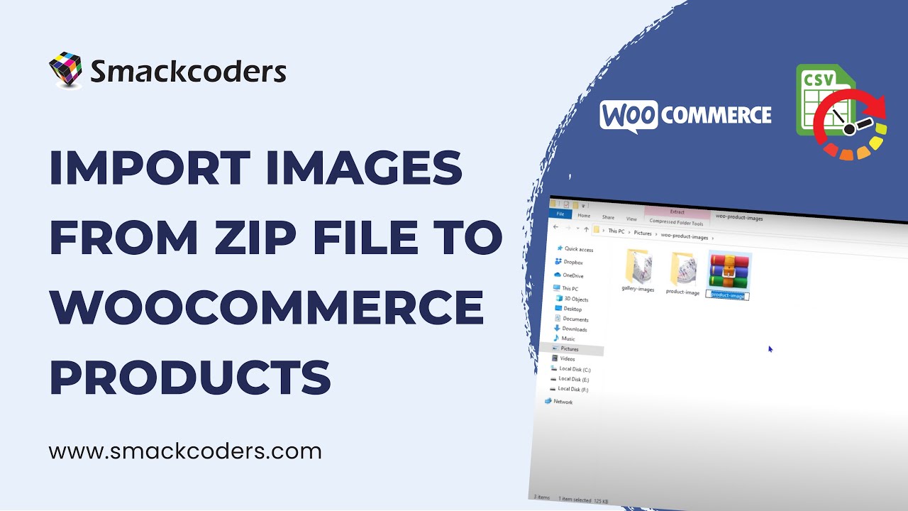 How to Import Images from a local zip file to WooCommerce Products ...