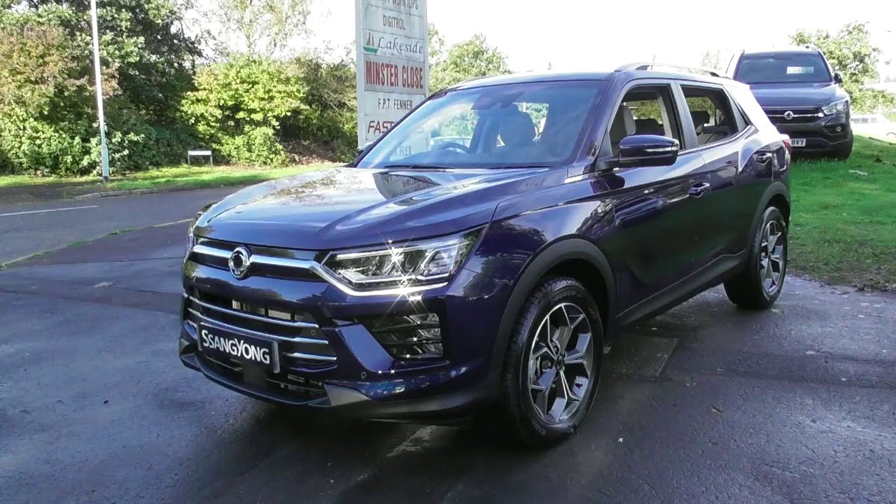 SsangYong KORANDO 1.5 ULTIMATE finished in Dandy Blue ,video walkaround ...