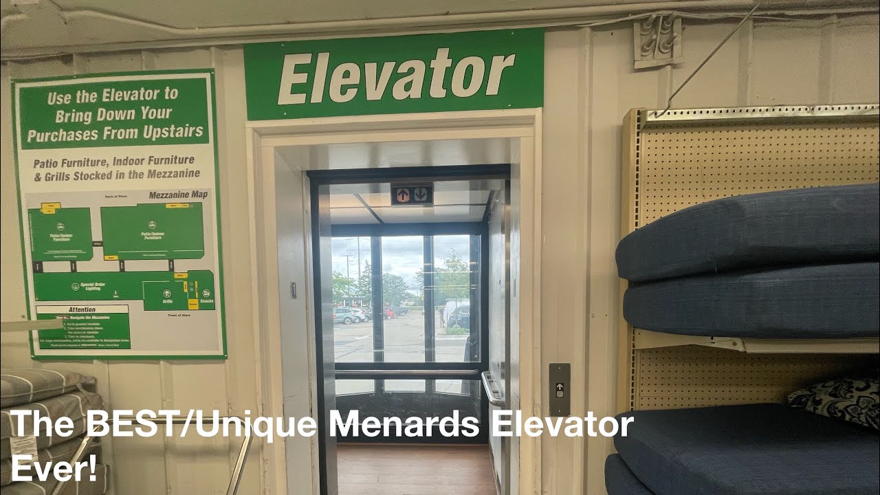For @NWIndianaElevators: Glass Dover Hydraulic Elevator @ Menards in ...