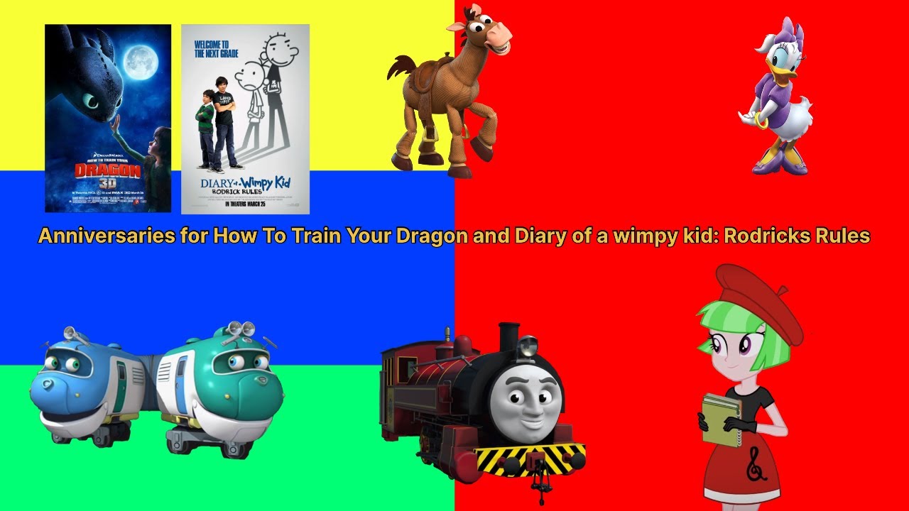 Anniversary stream for How To Train Your Dragon and Diary of a wimpy ...